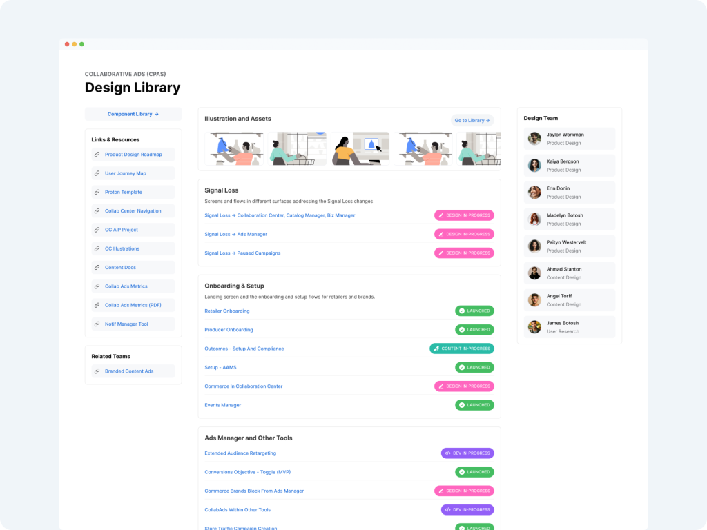 Meta: Design Project Library – Oli Blanton